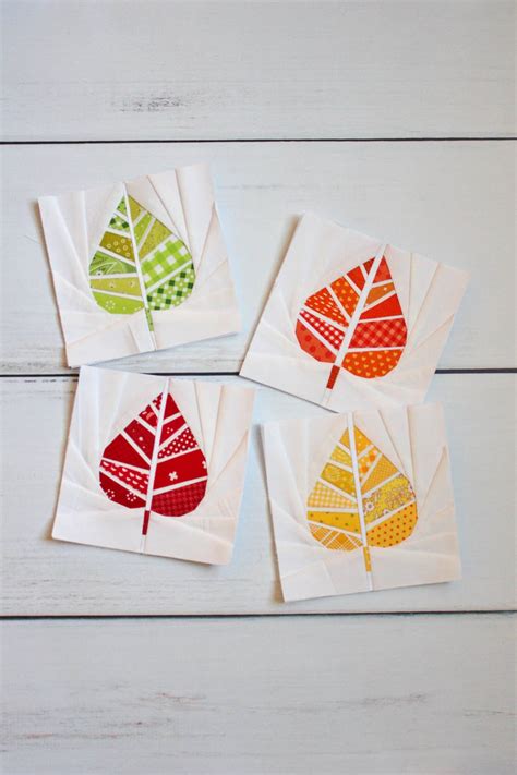 Leaf Quilt Pattern