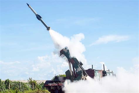 Drdo Testfires Qrsam Missile In Final Deployment Configuration Meri