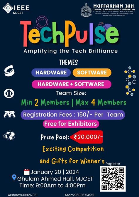 Ieee Computer Society Mjcet On Linkedin 🎉join Us For Techpulse 2024 Presented By Ieee