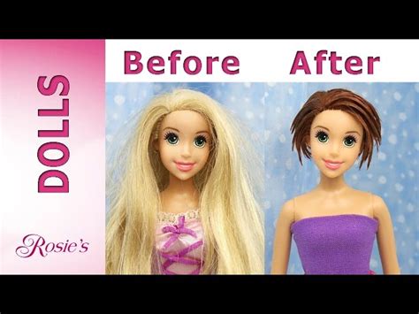 Tangled Rapunzel Hair Cut Off