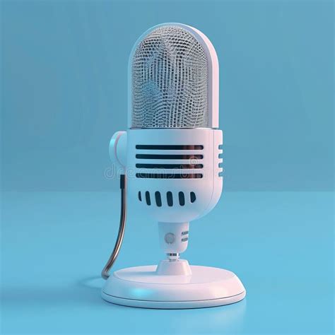 Illustration 3d Model Aipowered Voice Recognition And Natural Language