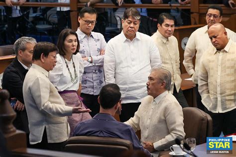 Philippine Sotto To Dela Rosa Very Unparliamentary During Mondays