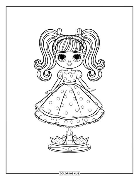 95 Dibujos De Muñecas Para Colorear Para Niños Y Adultos Pdfs Gratis