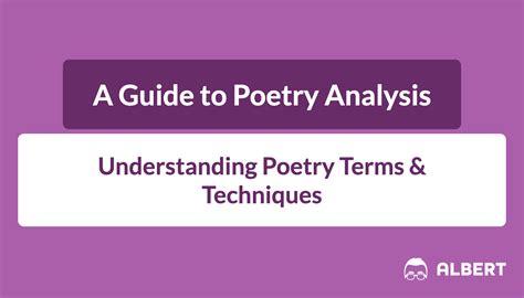 A Guide To Poetry Analysis Understanding Poetry Terms And Techniques
