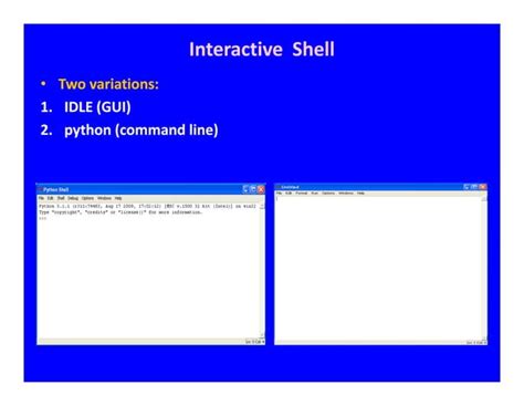 Python Programming Underwindows Ppt