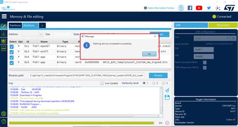 How To Load And Start STM CubeMP Applications Via SNOR Flash Stm Mpu