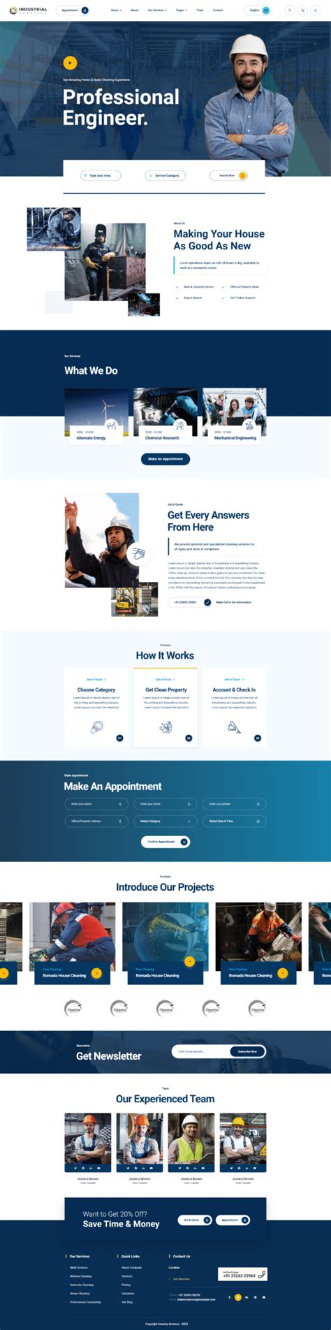 Construction Wordpress Theme