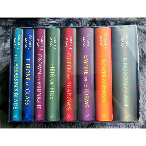 Throne Of Glass Hardcover Box Set On Hand Shopee Philippines