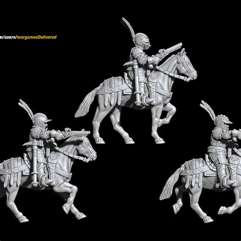 3d Printable German Cuirassiers By Ludus Bellum 3d Printable German Cuirassiers By Ludus Bellum