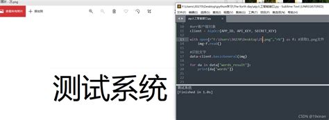 python百度aip实现文字识别的实例介绍 开发技术 亿速云