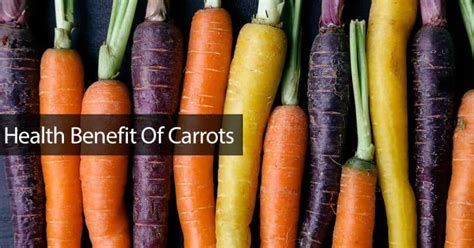 What Are The Health Benefits Of Carrots Can They Help Blood Pressure