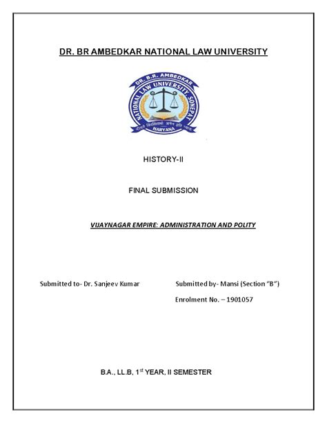 History Assignment Warning Tt Undefined Function 32 Dr Br Ambedkar National Law University