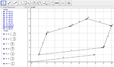 A Section About The Finding Of The Sum Of Five Vectors On The Screen By Download Scientific
