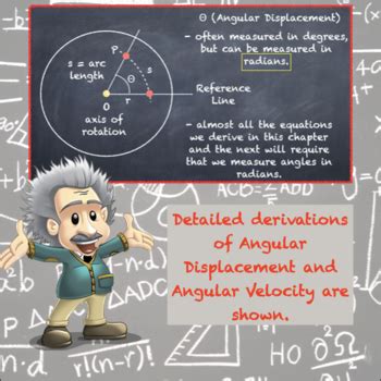 Angular Displacement And Angular Velocity M4v Video For Physics TPT