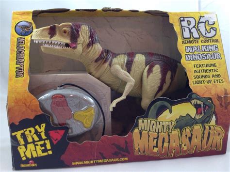 Mighty Megasaur Remote Control Velociraptor In Box 1900320340