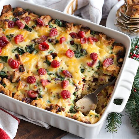 Overnight Christmas Breakfast Strata Cheff Recipes