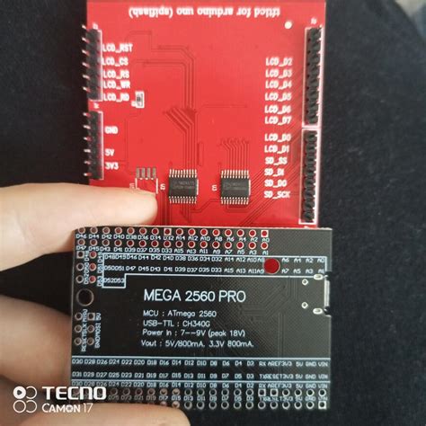 Как подключить дисплей к Arduino Mega 2560 Pro Mini