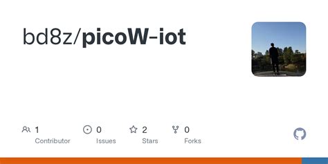 GitHub Bd Z PicoW Iot