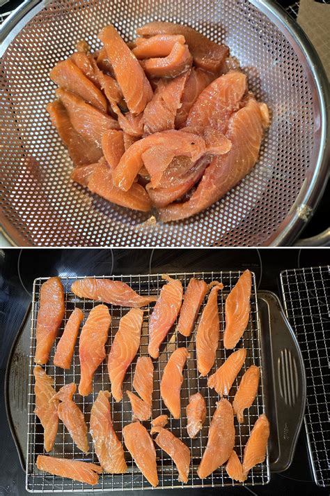 Homemade Maple Salmon Jerky Recipe Dried And Tasty