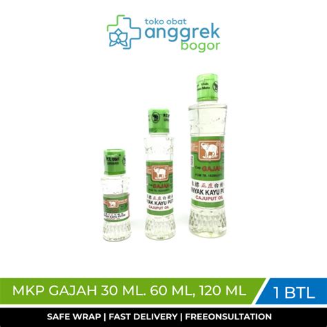 Minyak Kayu Putih Gajah Gajah 30 Ml Meingankan Sakit Perut Perut