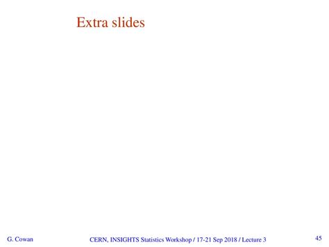 Statistics for Particle Physics Lecture 3: Parameter Estimation - ppt download