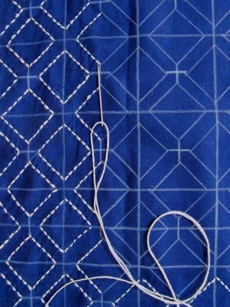 Pin By Josi Navas On Sashiko Sashiko Tutorial Sashiko Pattern
