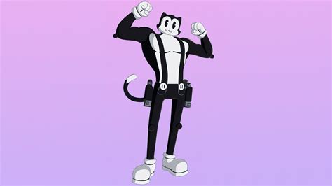 Fortnite Toon Meowscles Rare Outfit Skin 4k Pc Hd Wallpaper Rare Gallery
