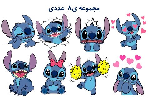 فایل وکتور فایل تصویری شخصیت کارتونی لیلو و استیتچ کد 20319