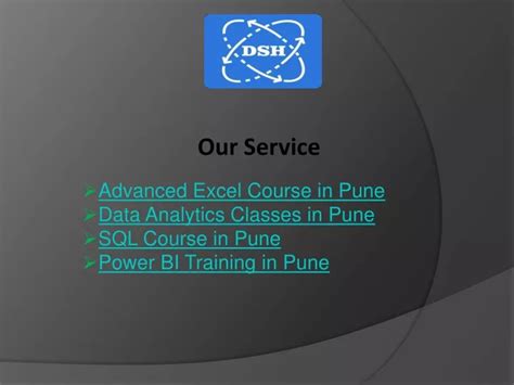 ppt data analytics classes in pune powerpoint presentation free