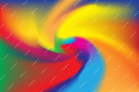 Premium Vector Vibrant Gradient Background Abstract Color Wave Eps Vector