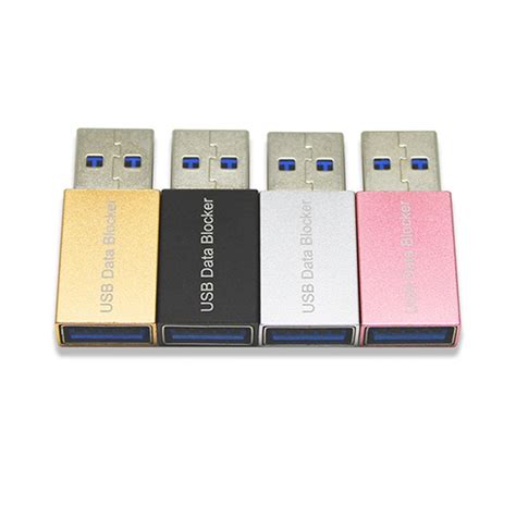 PCS USB Data Blocker Charge Only USB Jacking Prevention Adapter Data Sync Blocker Adapter For