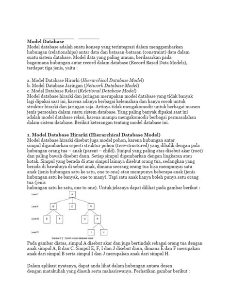 Model Database Pdf