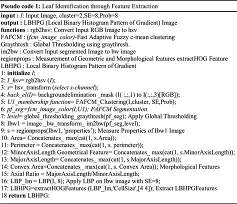 Algorithm Pseudo Code Of The Proposed Lbhpg Method Download