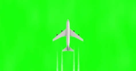 Airplane Flight Green Screen Stock Video Pond5