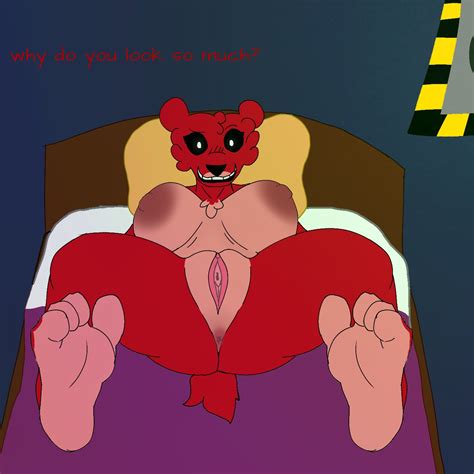 Rule 34 Bed Bedroom Bobby Bearhug Critters Poppy Playtime Female Female Only Foot Focus