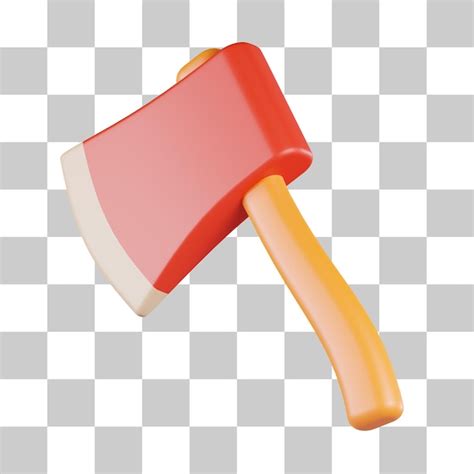 Premium Psd Axe Tool 3d Icon