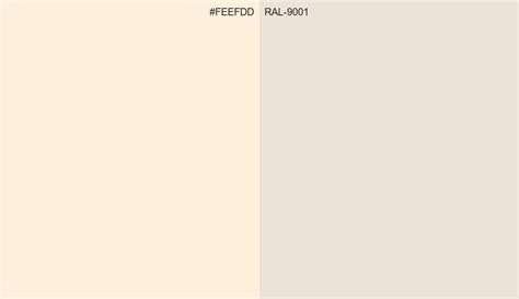 Hex Feefdd To Ral Code Ral 9001 Conversion Chart Ral Classic