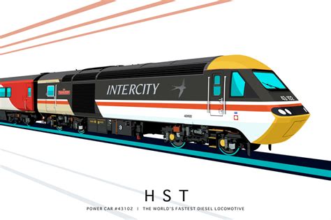 Power Car 43102 The Worlds Fastest Diesel Locomotive