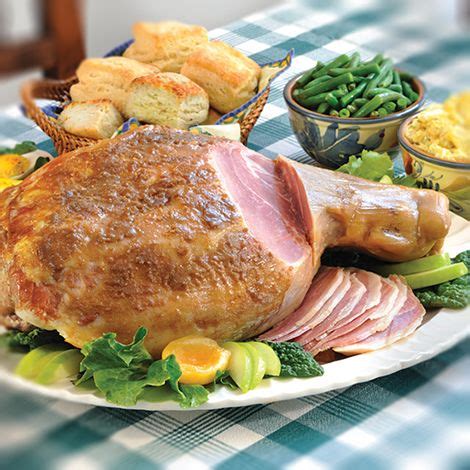 Cooked Country Ham Cooking Recipes Holiday Meal Planning Food Pork