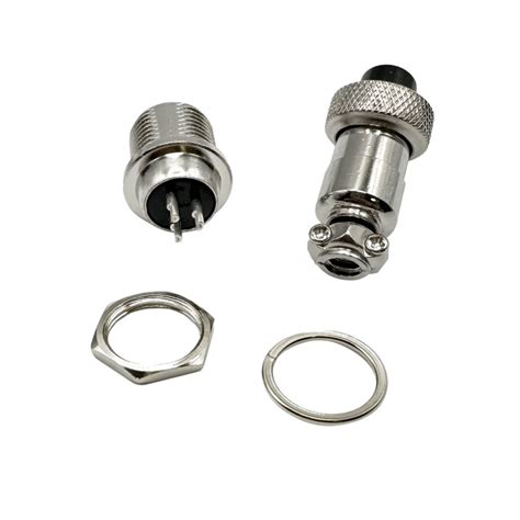 Gx12 3 Connector Set Gx12 3