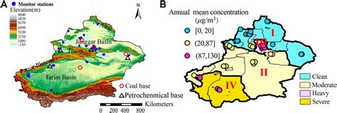 Frontiers Spatio Temporal Variation Of Pm25 Pollution In Xinjiang And Its Causes The Growing