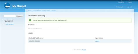 Hosting Drupal Block IP Blog Ardhosting