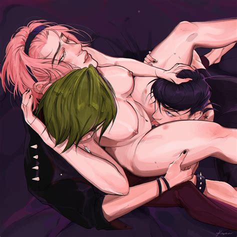 Rule 34 1girls 2boys Arm Around Neck Bisexual Bisexual Male Breasts