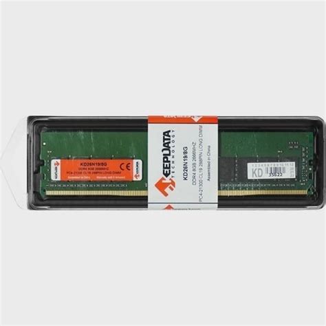 Memória Ram Keepdata 8GB DDR4 KD32S22 8G 3200 Mhz Notebook Informatelu Informática