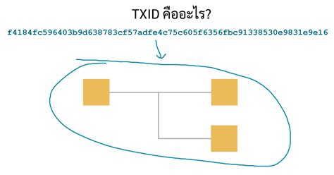 TXID คออะไร Bitcointhailand