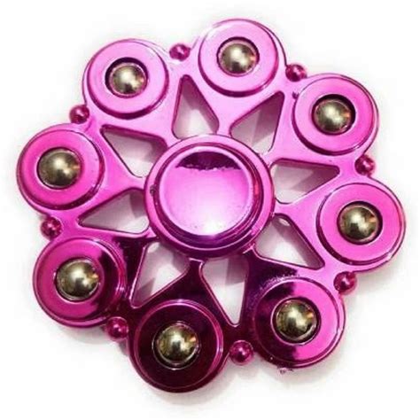 Alloy Red Hand Fidget Spinner Long Time Rotation Hand Ninja Spinner