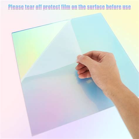 4 Pack Iridescent Acrylic Sheets 11 8x11 8 Inch Colored Acrylic Sheets Acrylic
