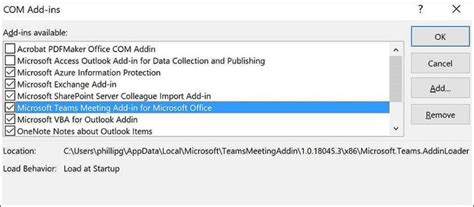 How To Fix Missing Microsoft Teams Add In For Outlook In Windows 10 Saint