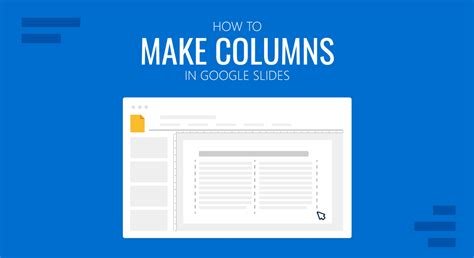 How to Make Columns in Google Slides