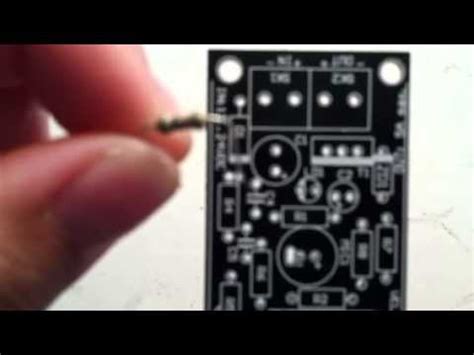 Velleman Light Organ MK Soldering Instructions Part I YouTube